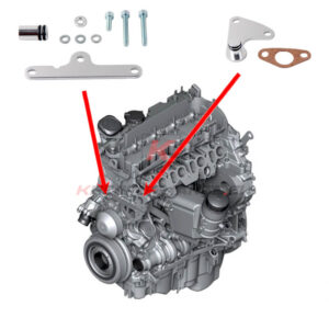 BMW EGR Valve And Cooler Delete Kit N47, N47S - KPerformance